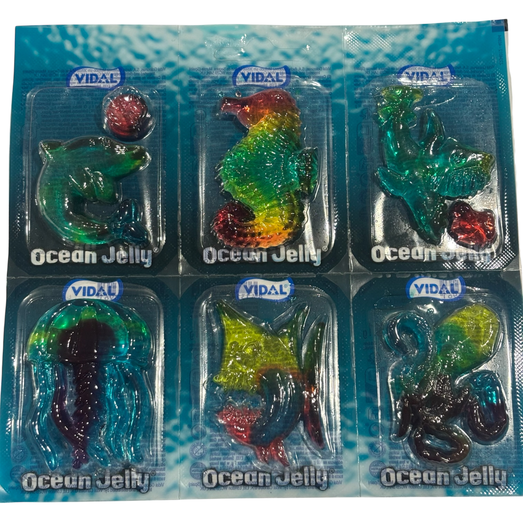 Ocean Jelly Sea Creatures (6 pack) - GF - The Ole Lollie Shop